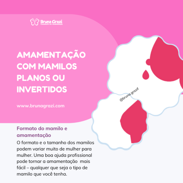 Bruna Grazi | Amamentação com mamilos planos ou invertidos